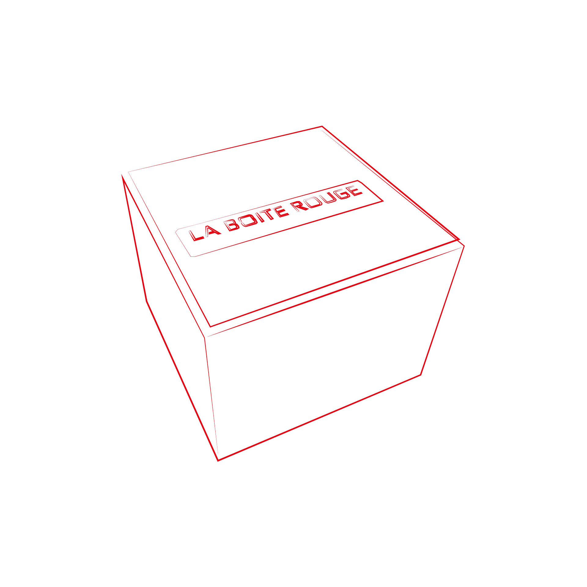 Storage box for the Boîte rouge - illdesign-france